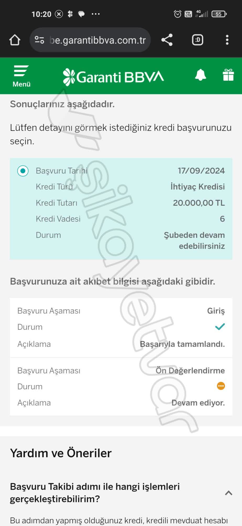 Garanti BBVA Garanti Bankası Faizsiz Kredi - Şikayetvar
