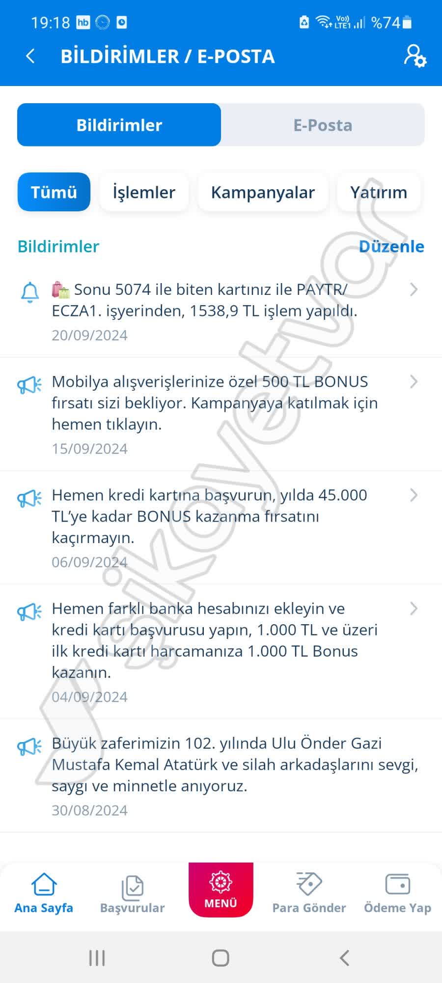 Denizbank Bonus Vaadiyle Başvurulan Kredi Kartı Mağduriyeti - Şikayetvar