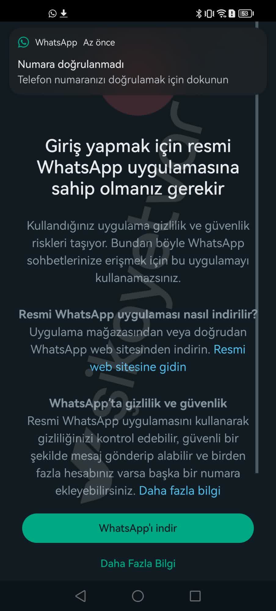 Huawei P60 Pro WhatsApp Problemi - Şikayetvar
