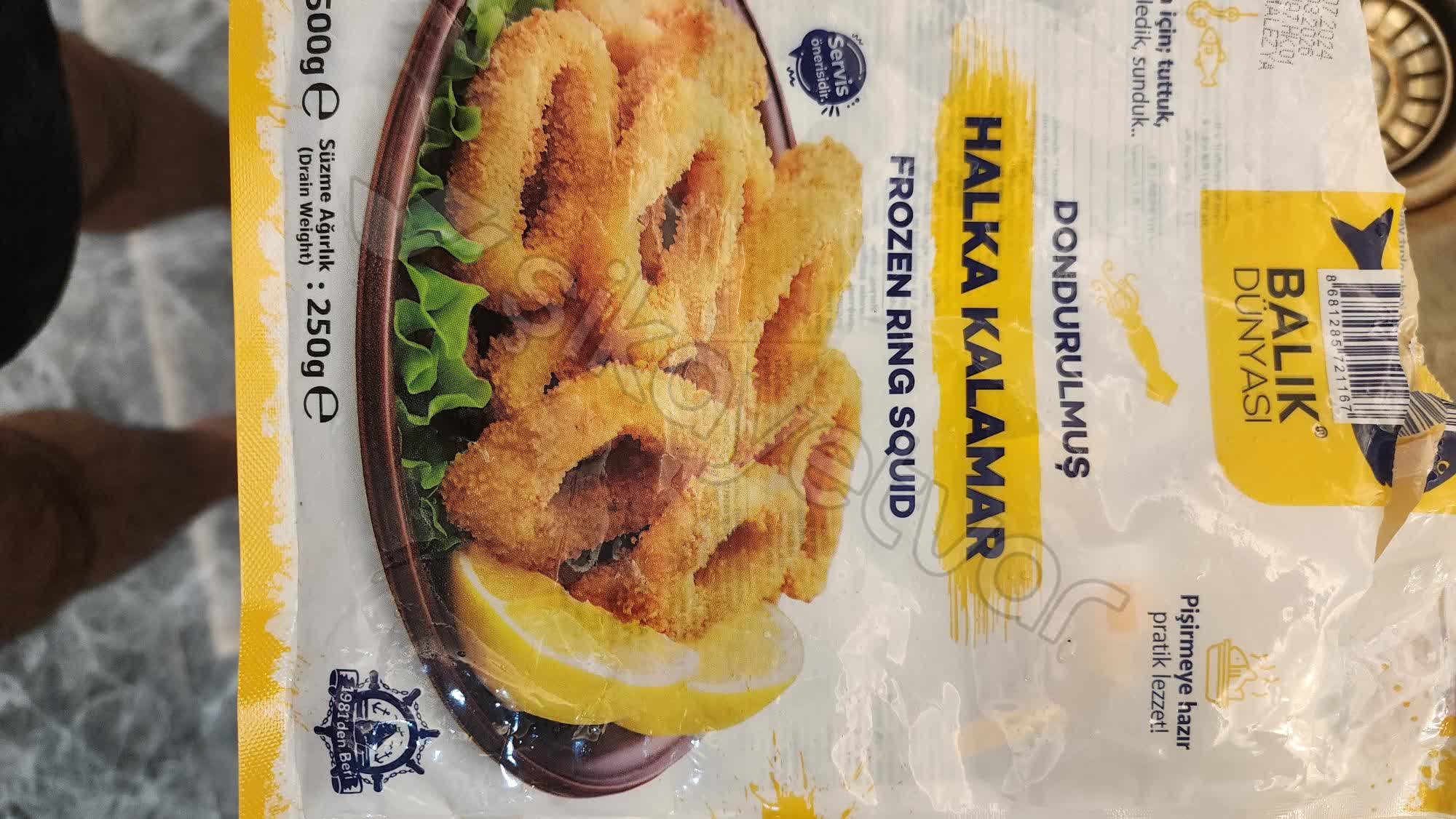 Balık Dünyası Kalamar Aldım Memnuniyetim Oldukça Düşük. A101 E Selam ...