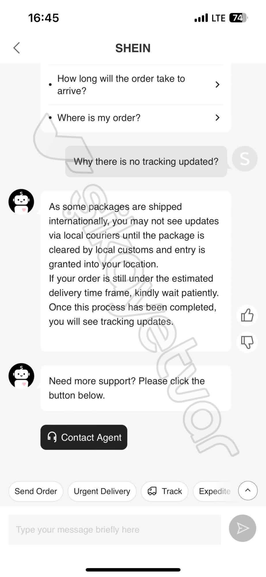 My Shein Order Stuck in Customs for Days, Requesting Immediate Return ...