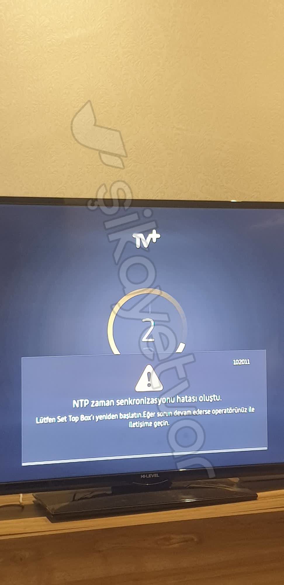 Turkcell TV + Ntp Zaman Senkron Hatası Müşteri Hizmet Problemi - Şikayetvar