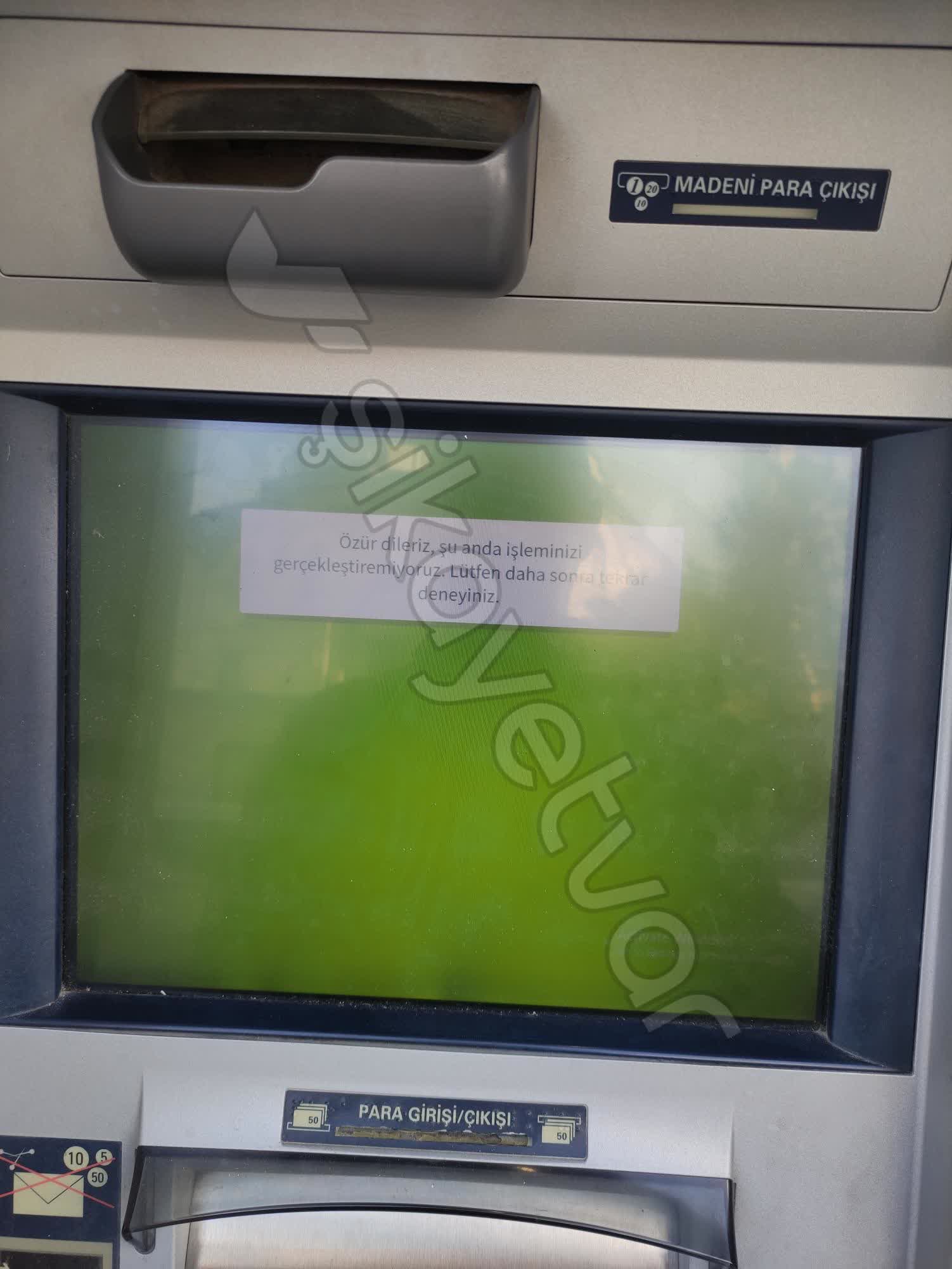 Garanti BBVA Garanti Bankası ATM'LERİNDE Bir Garip Durum... - Şikayetvar