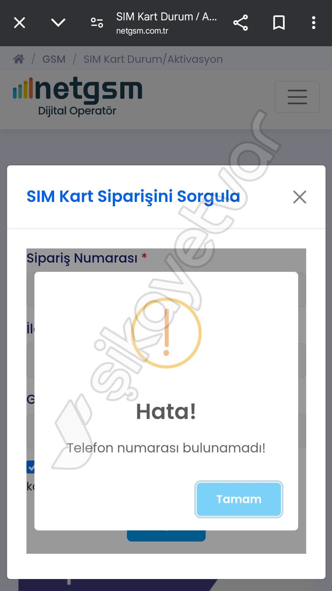 Netgsm Kargo Takip Sorunu - Şikayetvar