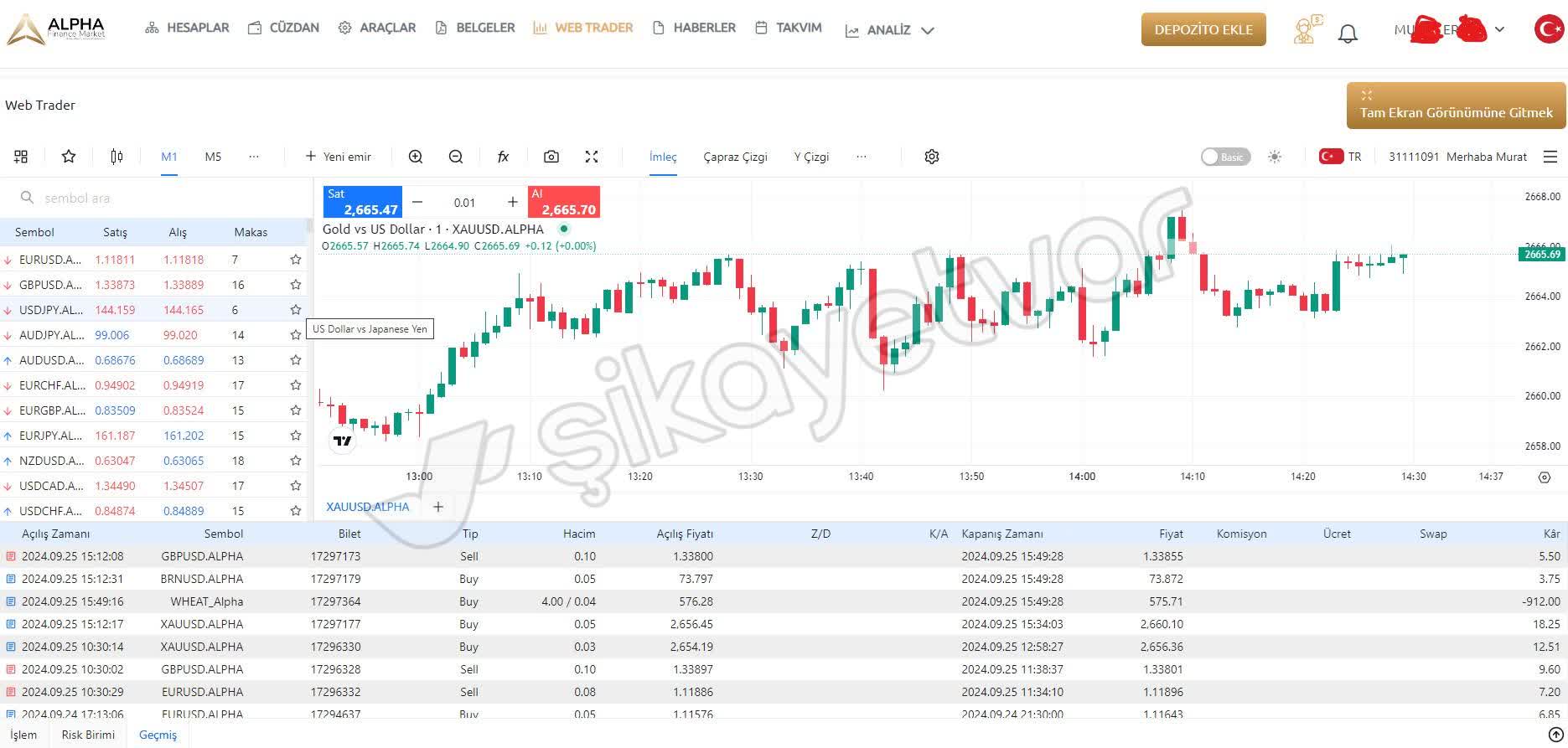Alpha Finance Market Yanıltıcı Forex İşlemleri Ve Kötü Müşteri Deneyimi! - Şikayetvar