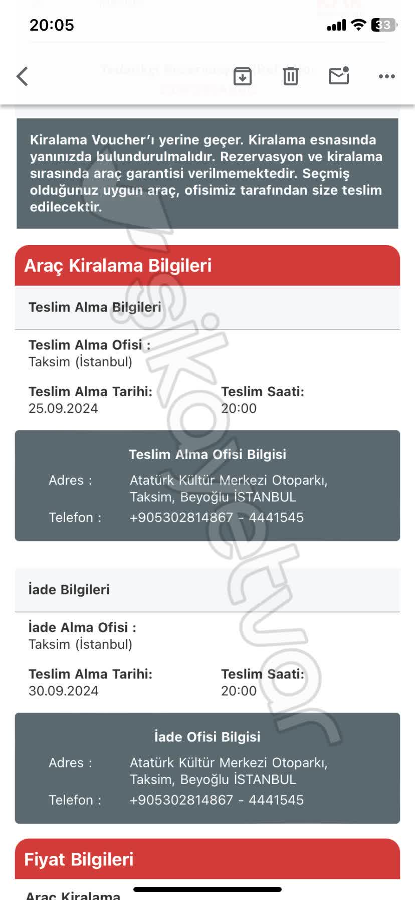 Kar Rent A Car Adını Gören Uzaklaşsın - Şikayetvar