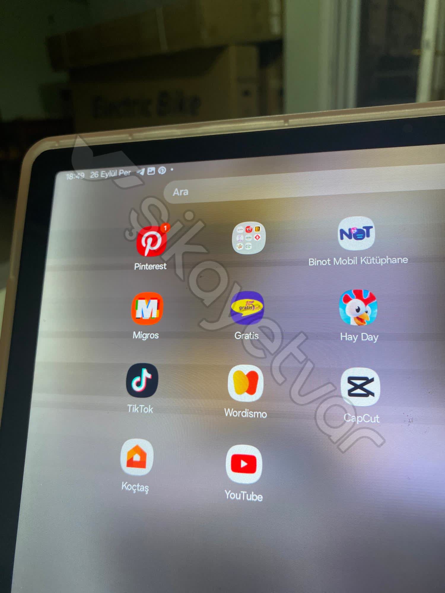 Samsung Telefon Samsung TAB A9 Plus Ekranında Çizgiler - Şikayetvar
