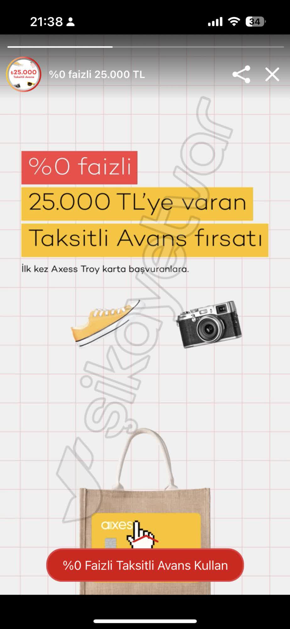 Akbank Akbank Axess Troy Kart Kampanyasında Yanıltıcı Bilgi - Şikayetvar