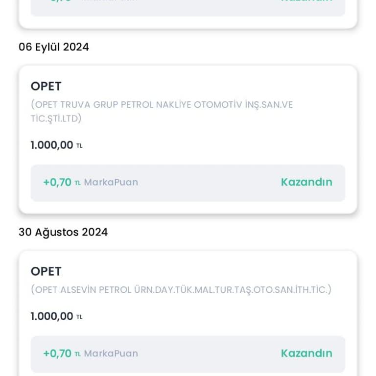 Chippin Opet Ortaklaşa Puanımı Vermiyorlar - Şikayetvar
