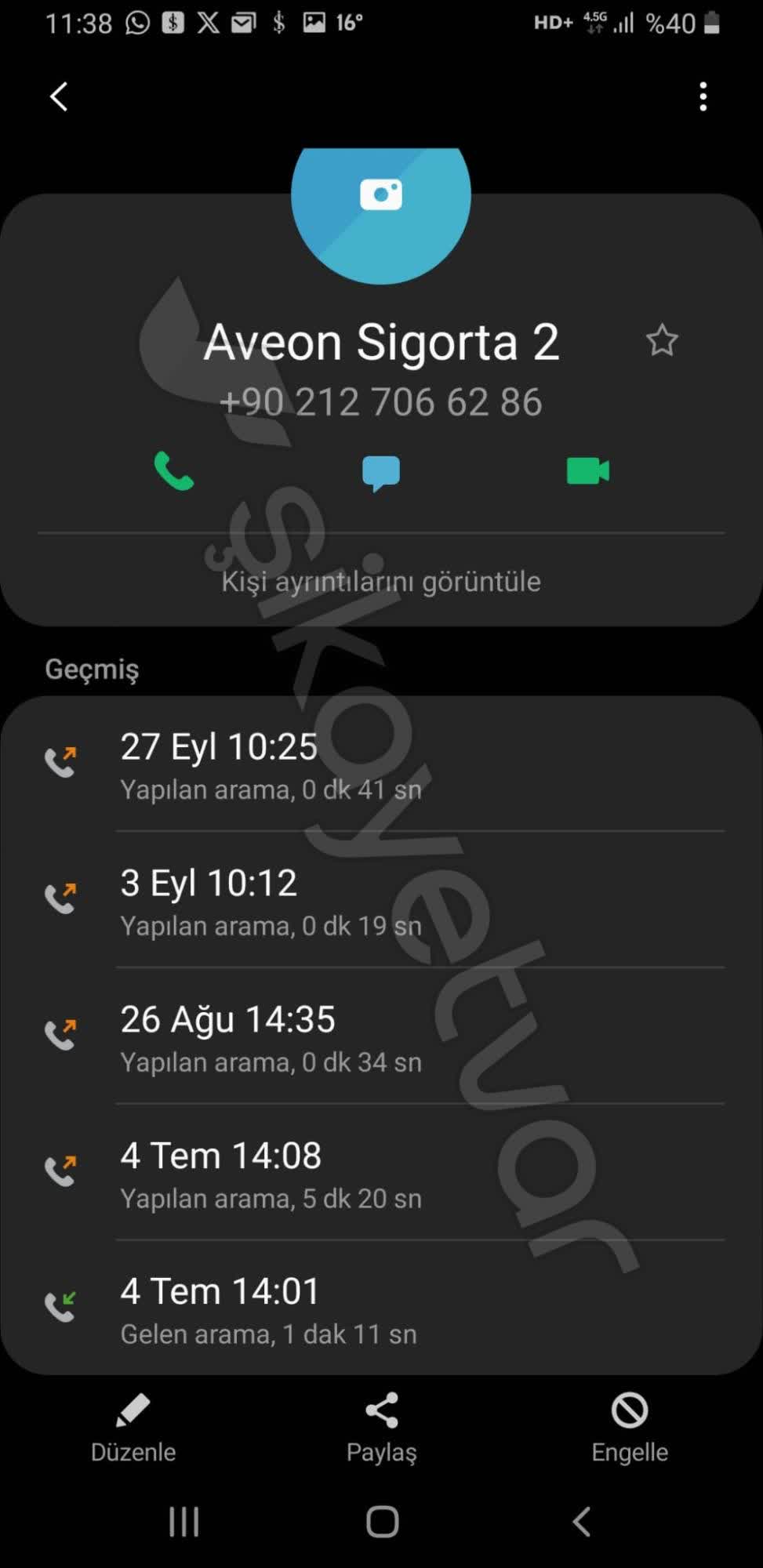 Aveon Global Sigorta Ödeme Yapmayan Aveon Sigorta A. Ş. - Şikayetvar