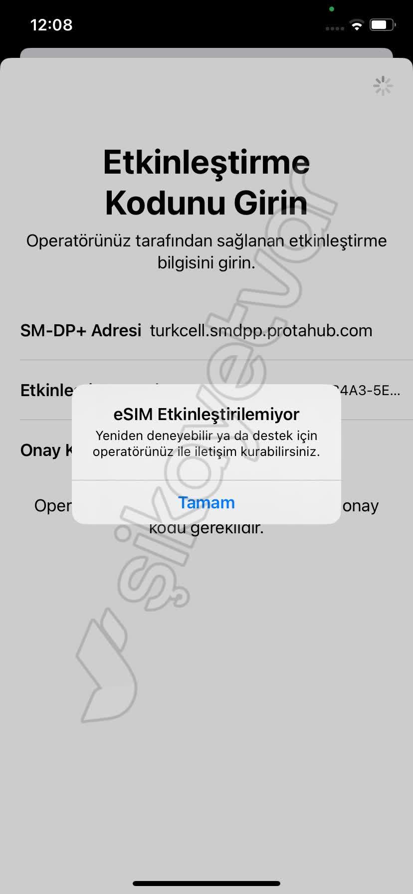 Turkcell E-Sim QR Kod Sorunu ve Müşteri Hizmetleri Mağduriyeti - Şikayetvar