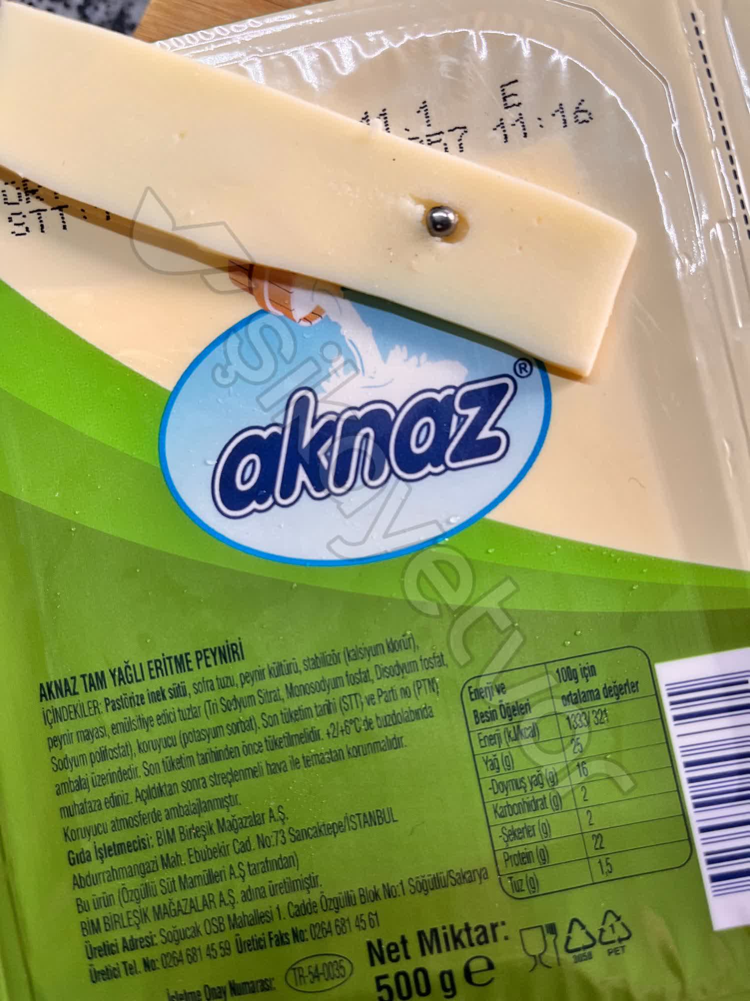 BİM Aknaz Dilimli Tost Peyniri - Şikayetvar