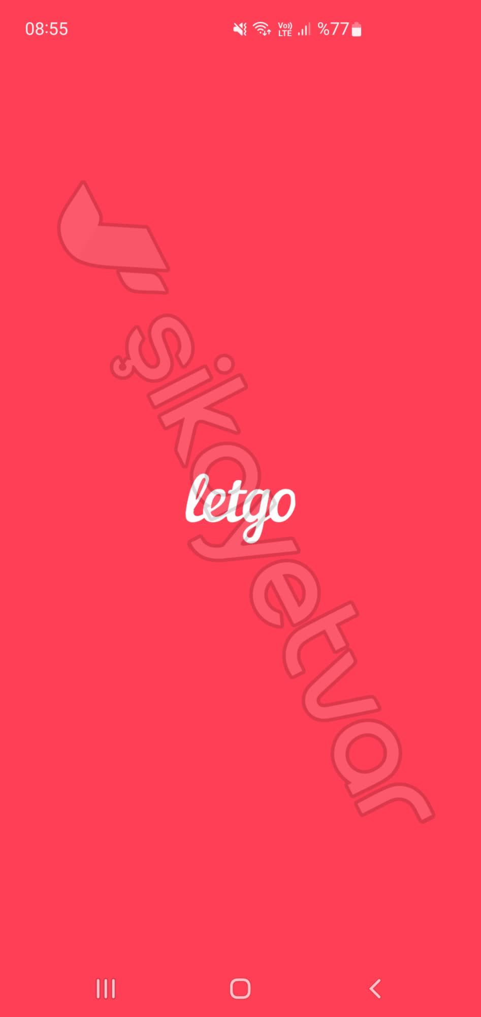 Letgo uygulaması açılmıyor, kırmızı ekranda takılı kalıyor - Şikayetvar