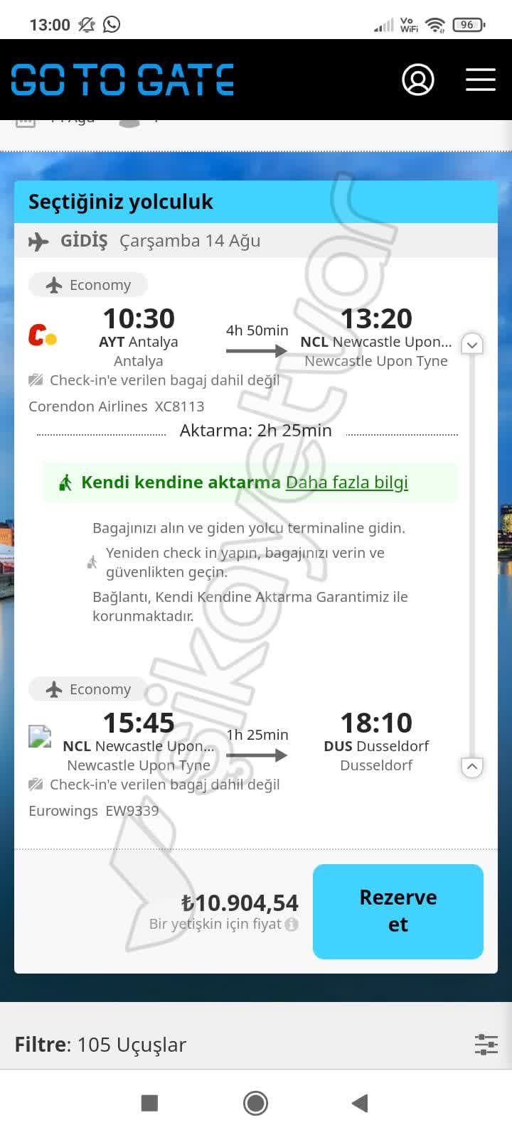 Gotogate Yanlış Aktarma Bilgisi Yüzünden Mağduriyet - Şikayetvar