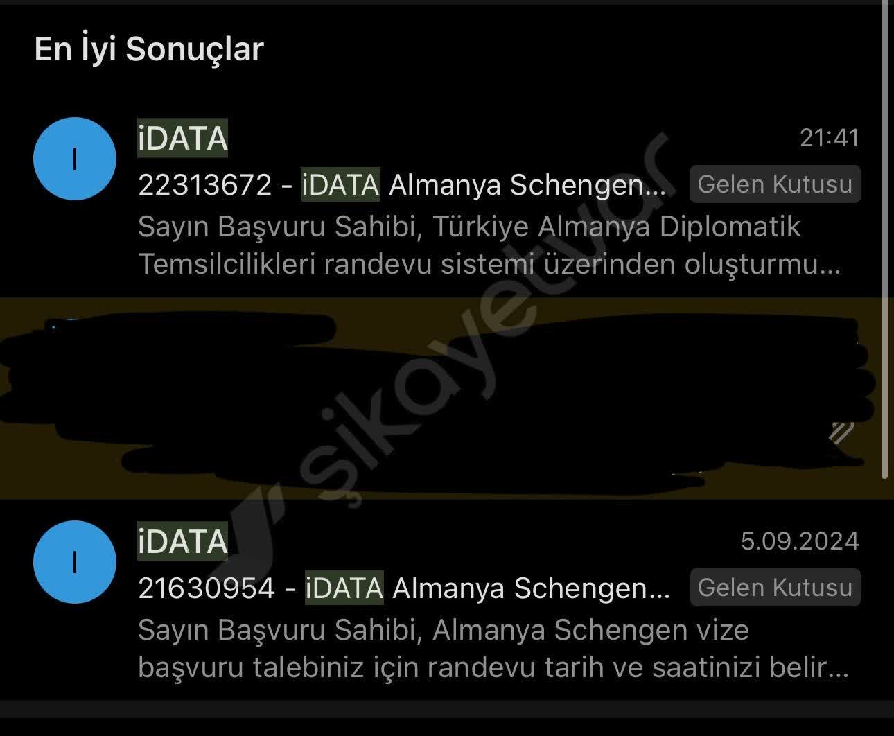 iData İ-Data Almanya'nın Randevu Karmaşası - Şikayetvar