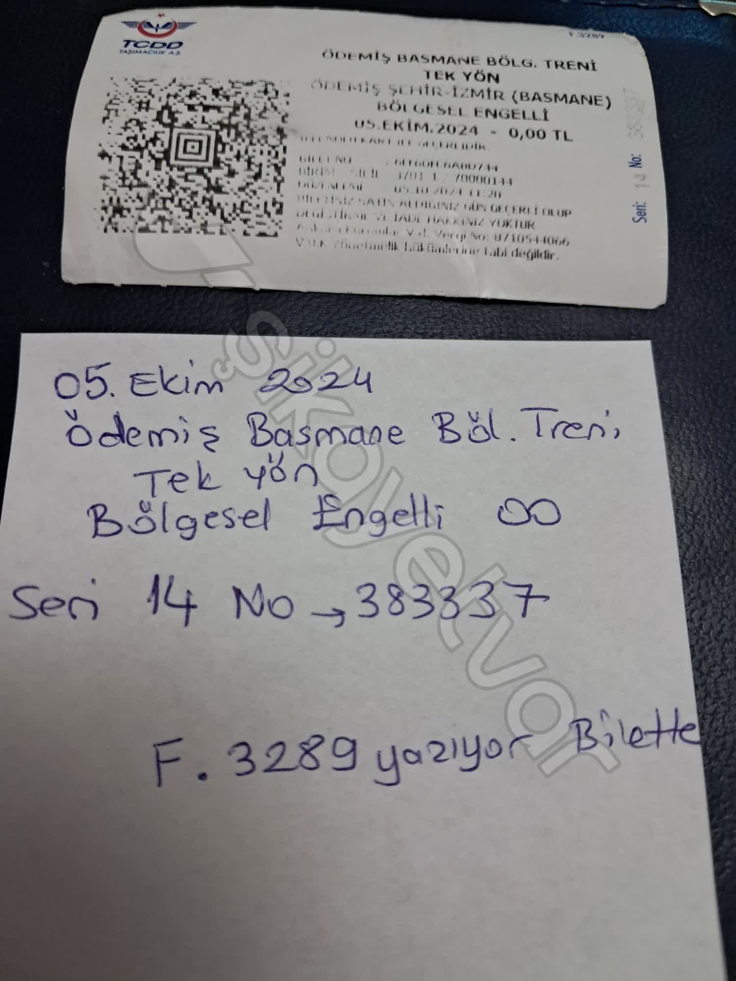 TCDD Engelli yolcuya bilet onayı sorunu ve haksız ceza tehdidi - Şikayetvar