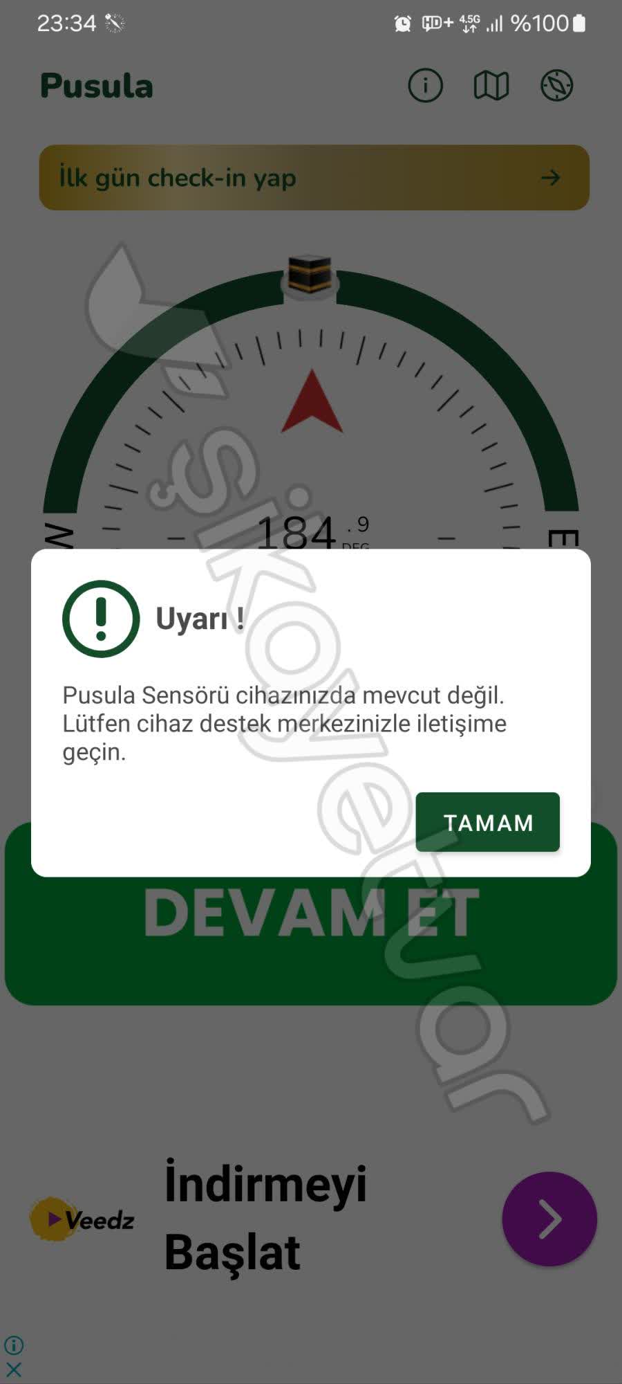 Samsung Telefon Samsung Galaxy A05s pusula sensörü sorunu - Şikayetvar