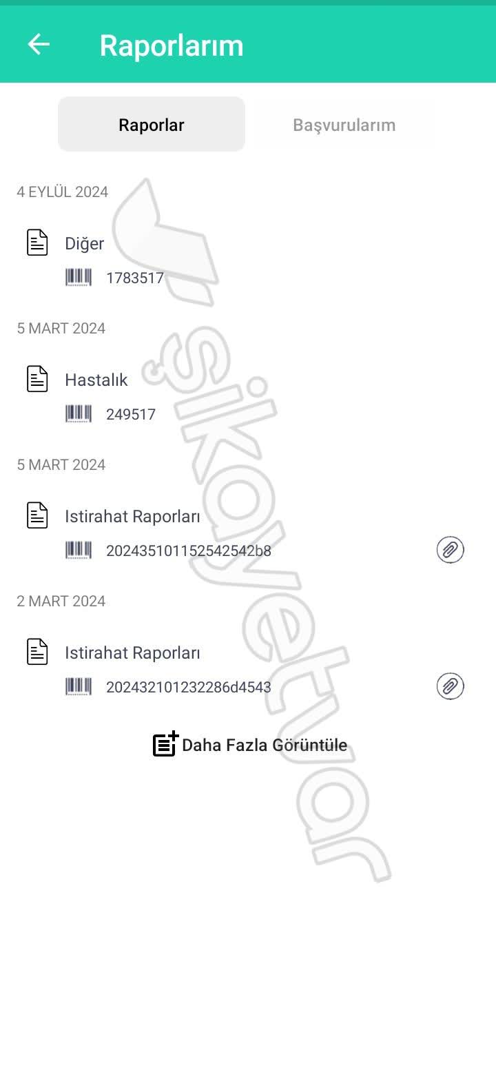 E-Nabız'da Rapor PDF Olarak Görüntülenemiyor - Şikayetvar