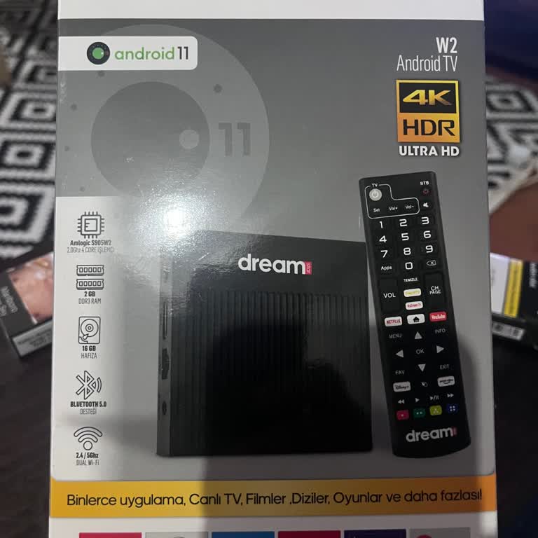 Dreamstar Teknoloji Dream Star Android TV'de Sürekli Hata Kodları Ve Erişim Sorunları - Şikayetvar