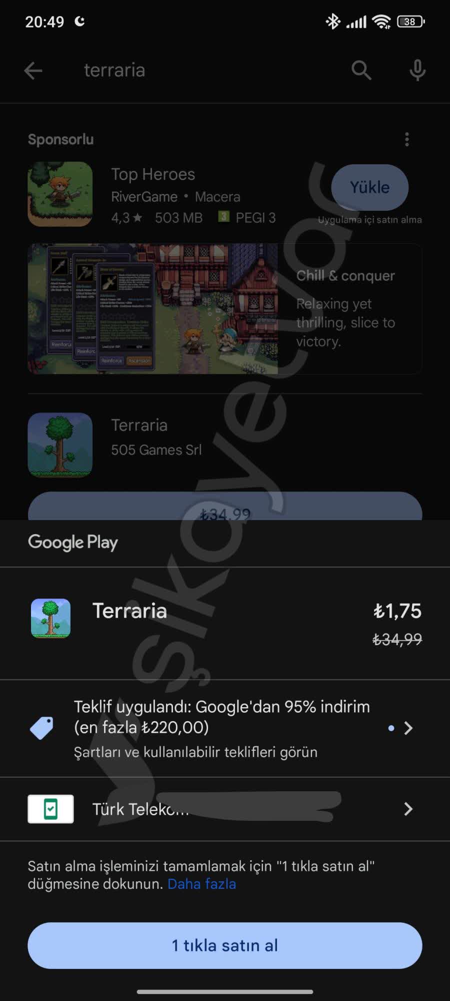 Google Play İndirimlerinin Ülke Engeline Takılması - Şikayetvar