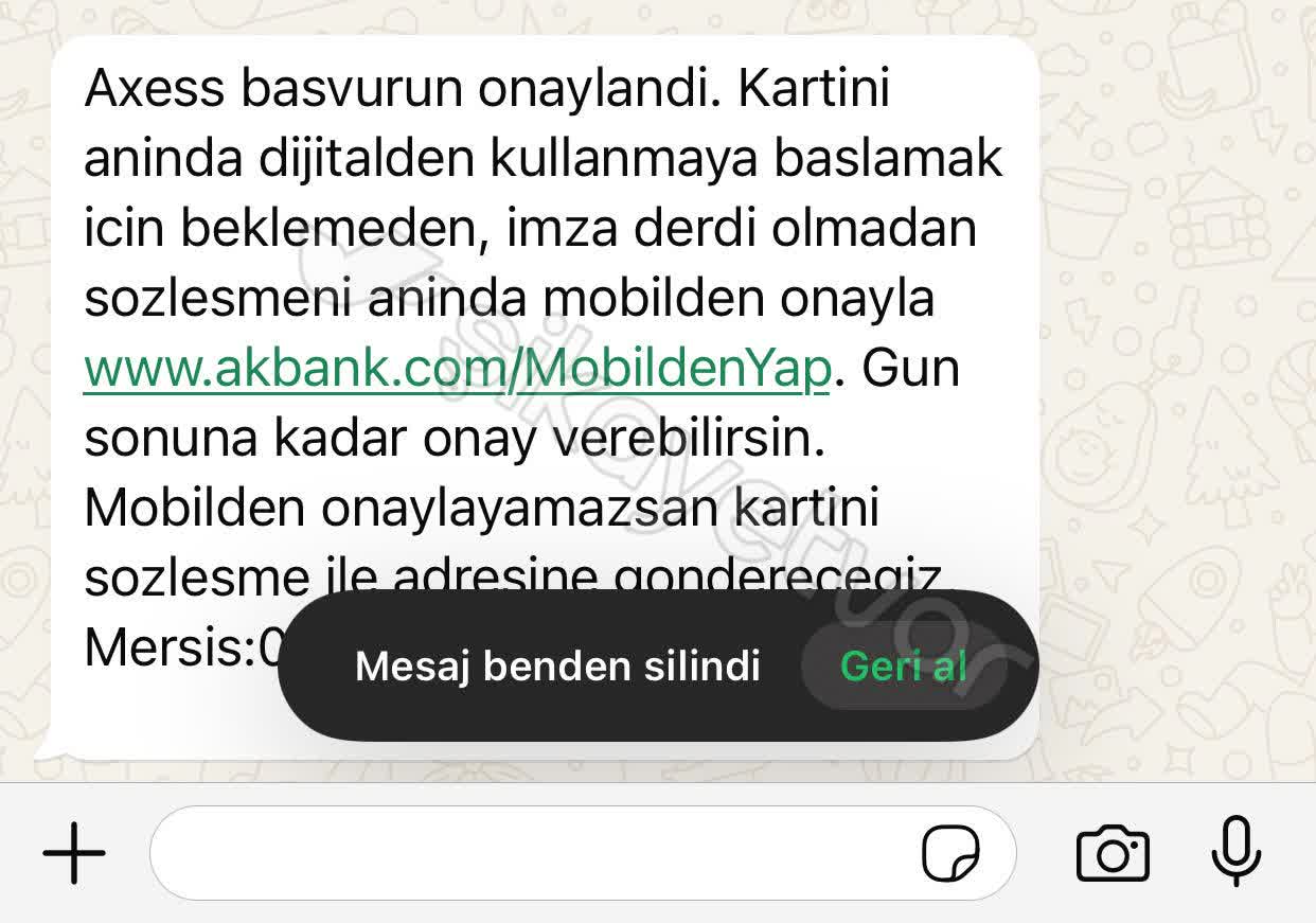 Akbank Axess Kart Onayı Var, Kart Yok: Müşteri Avlama Taktikleri ...