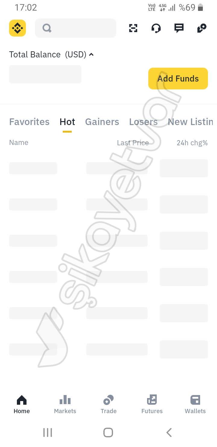 Binance Uygulamasında Beyaz Ekran Sorunu - Şikayetvar