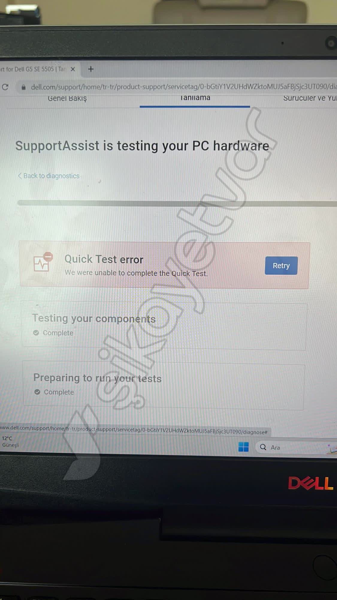 Dell G5S Laptop Freezes and Shows Blue Screen Even After Multiple Repairs - Xolvie