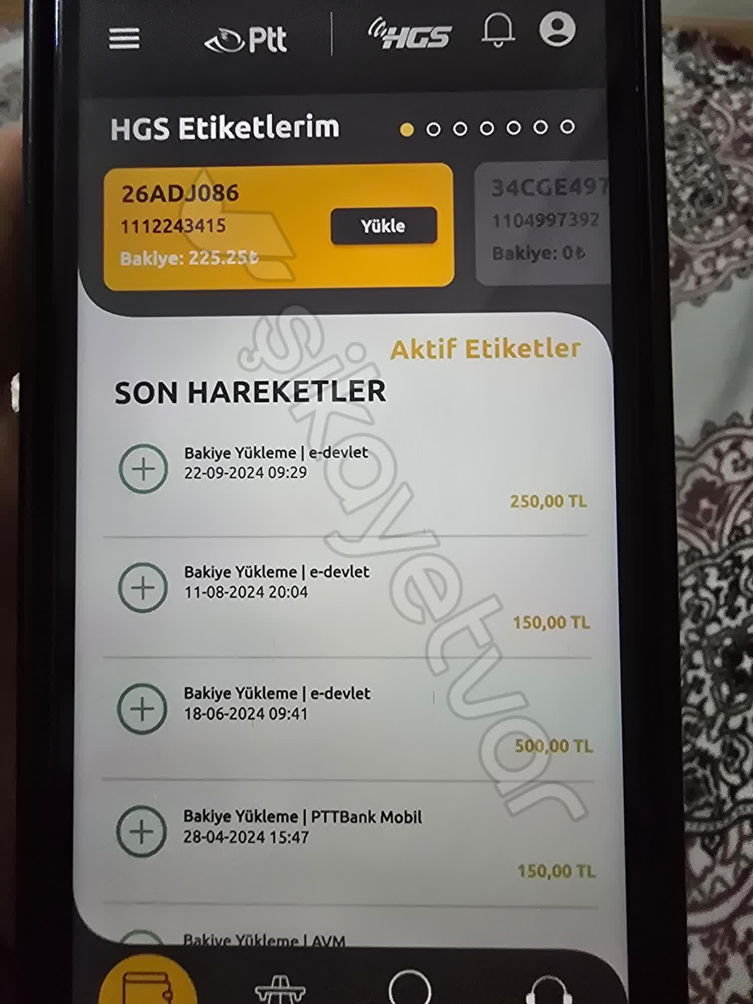 E-devlet | Turkiye.gov.tr HGS Bakiye Yükleme Sorunu Ve Çözüm Talebi ...