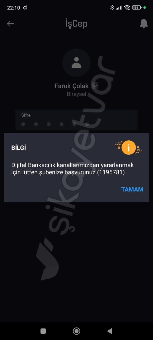 İş Bankası İşCep Uygulamasındaki Sürekli Hata Ve Çözüm Eksikliği ...