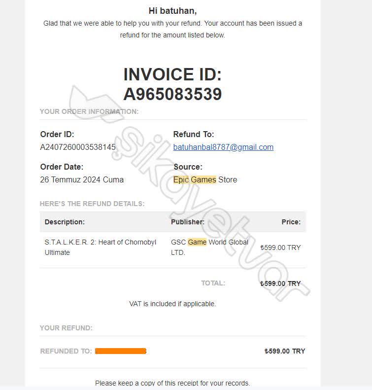 Epic Games Canceled My S.T.A.L.K.E.R. 2 Ultimate Edition Pre-Order ...