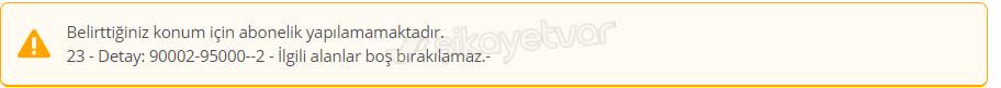 e-Devlet | Turkiye.gov.tr Abonelik Başvurusunda Sayaç Numarası Hatası ...