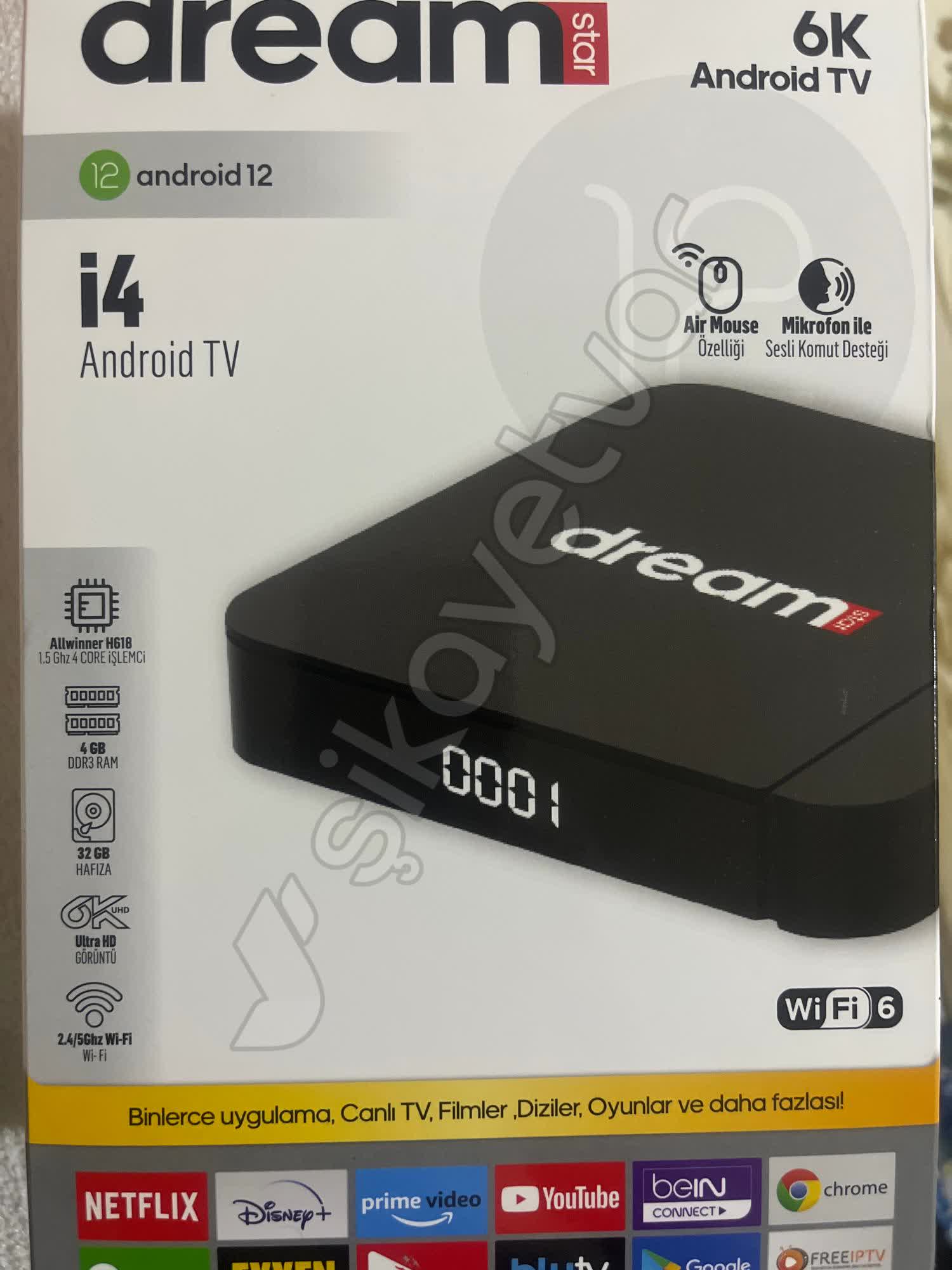 Dreamstar Teknoloji Dream Star 6K TV Ana Ekran Sorunu - Şikayetvar