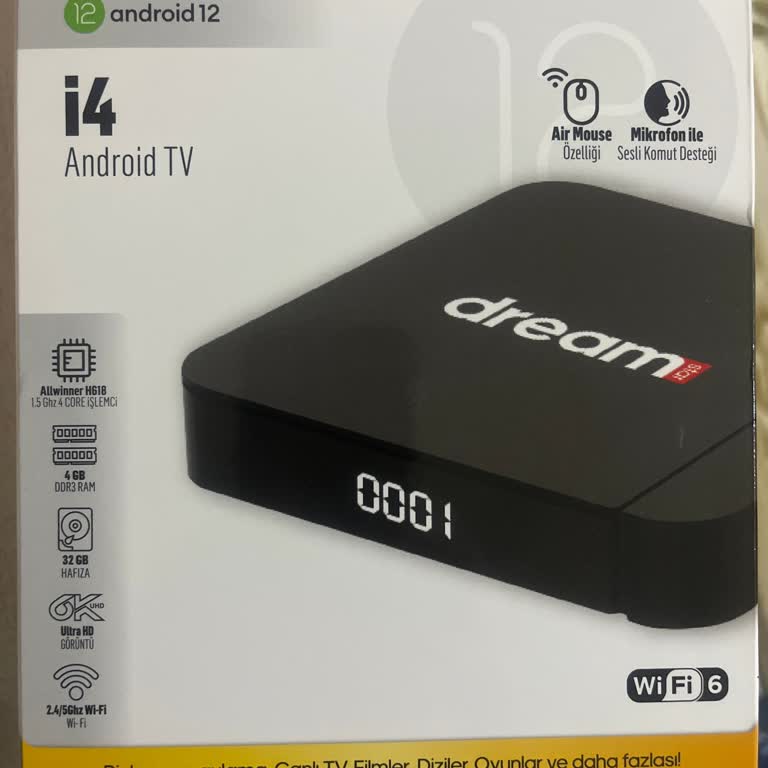 Dreamstar Teknoloji Dream Star 6K TV Ana Ekran Sorunu - Şikayetvar