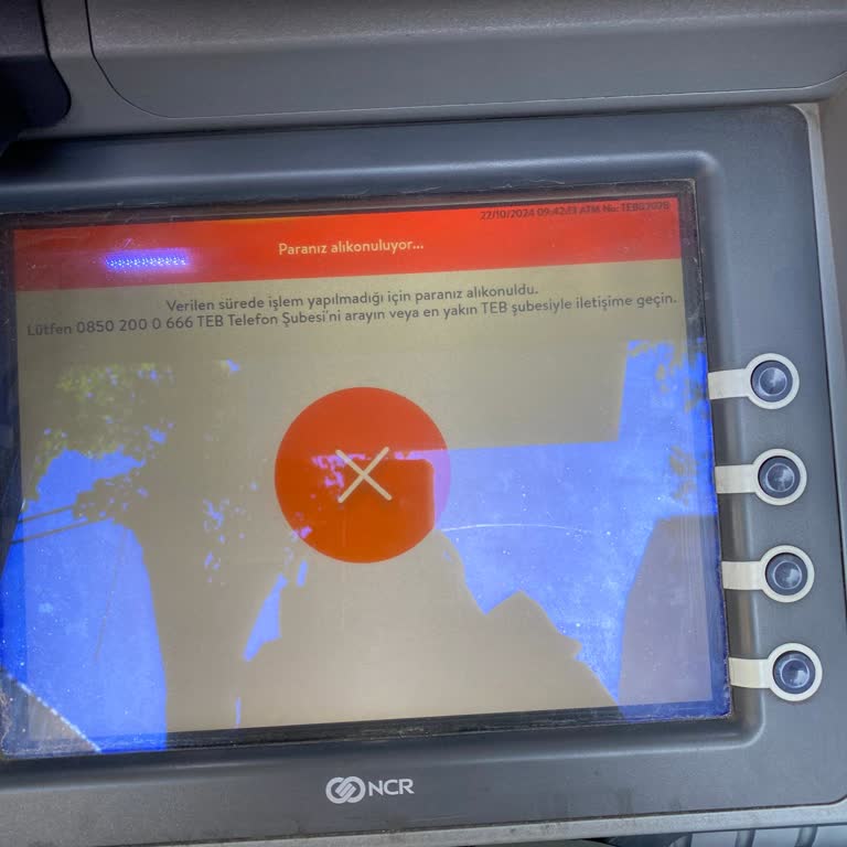 TEB ATM Arızası Nedeniyle Kaybolan Para Ve Mağduriyet - Şikayetvar