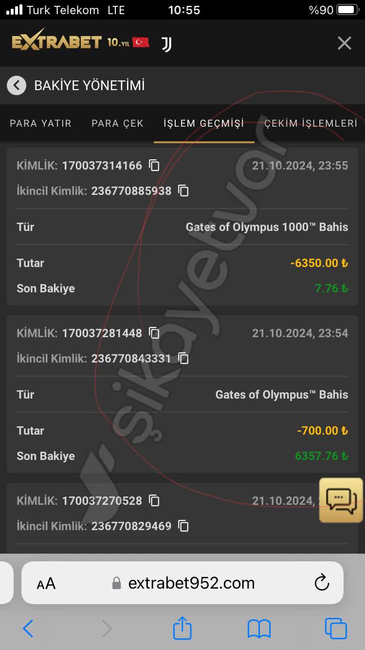 Extrabet'te Beklenmedik Bakiye Azalması Ve Yetersiz Müşteri Hizmeti ...