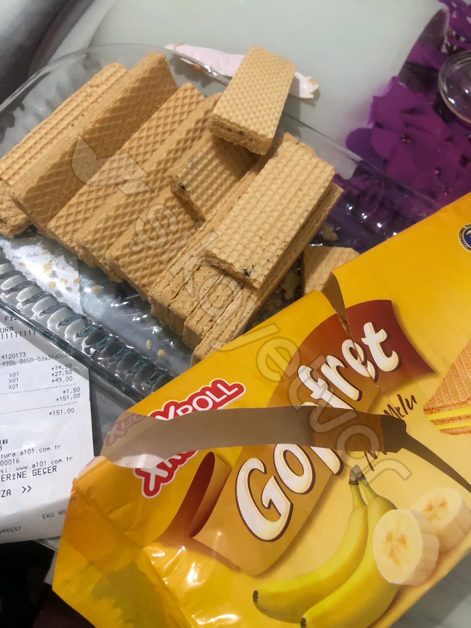 A101 Xroll Gofrette Sağlık Tehdidi: Siyah Lekeler - Şikayetvar