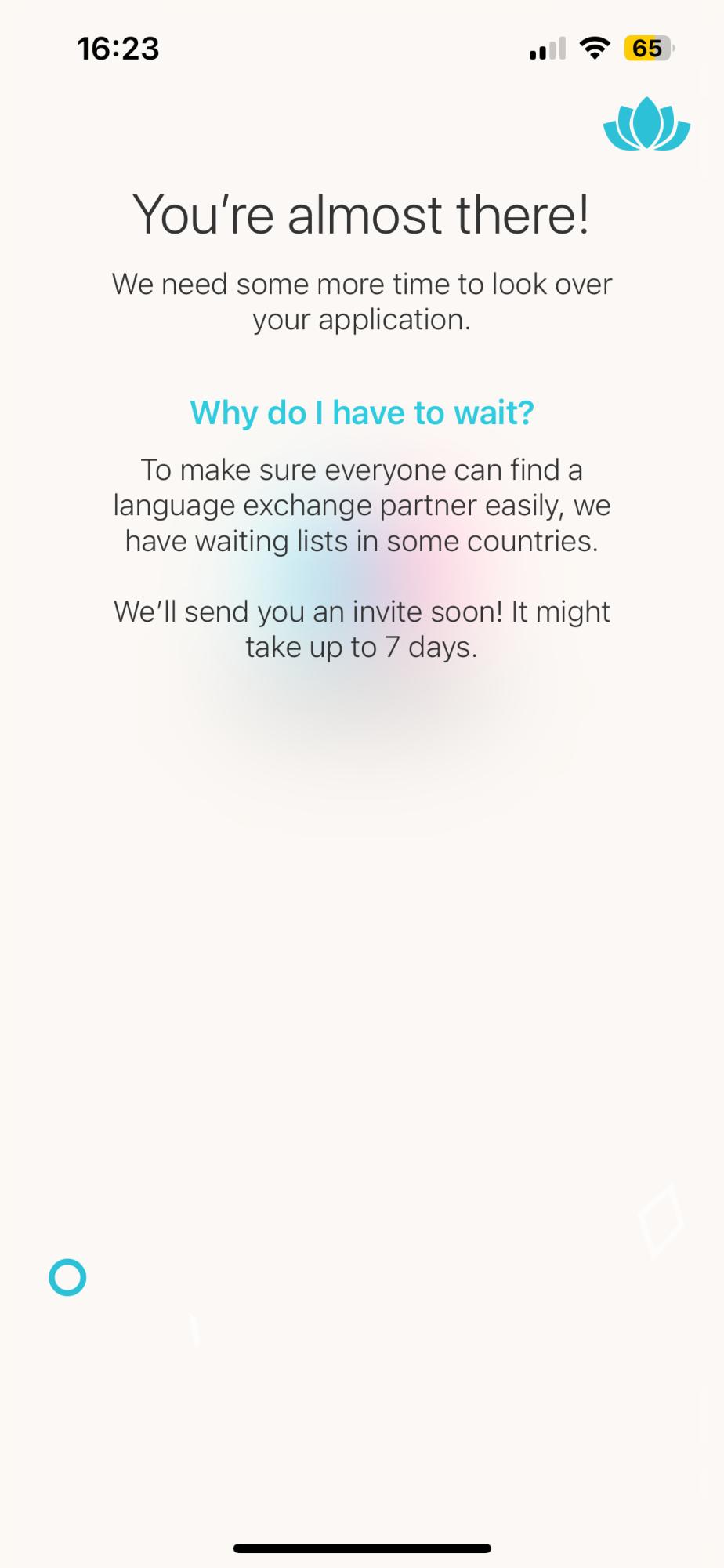 Tandem Tandem App Account Inaccessible – Stuck on 7-Day Waiting Message ...