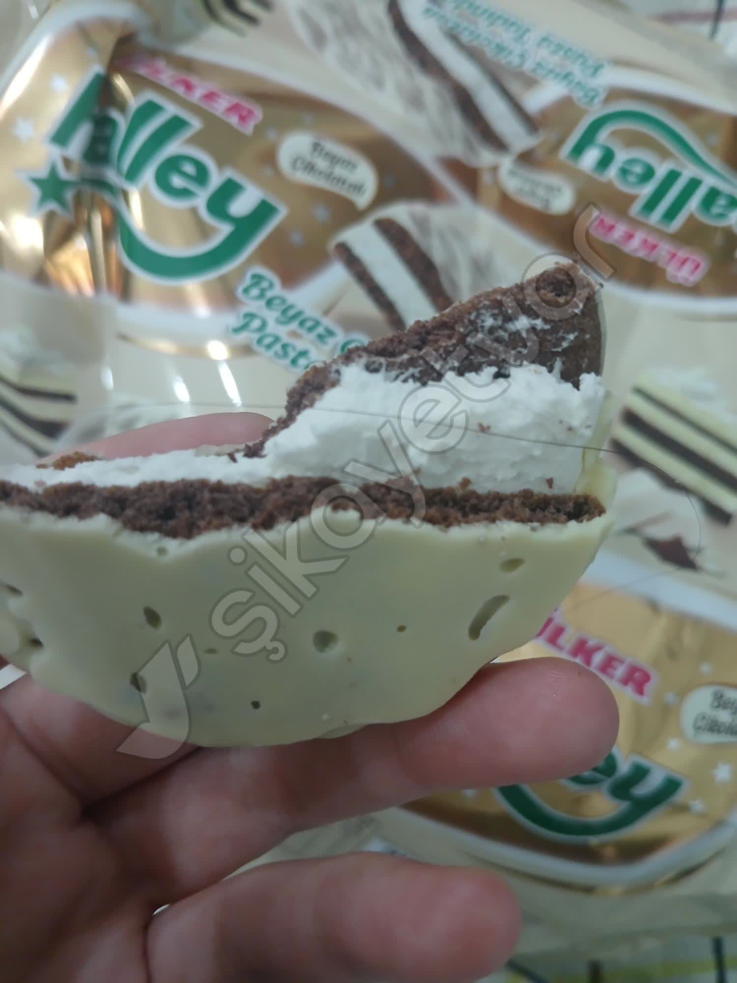 Ülker Beyaz Halley'den Çıkan Kıl Şoku - Şikayetvar