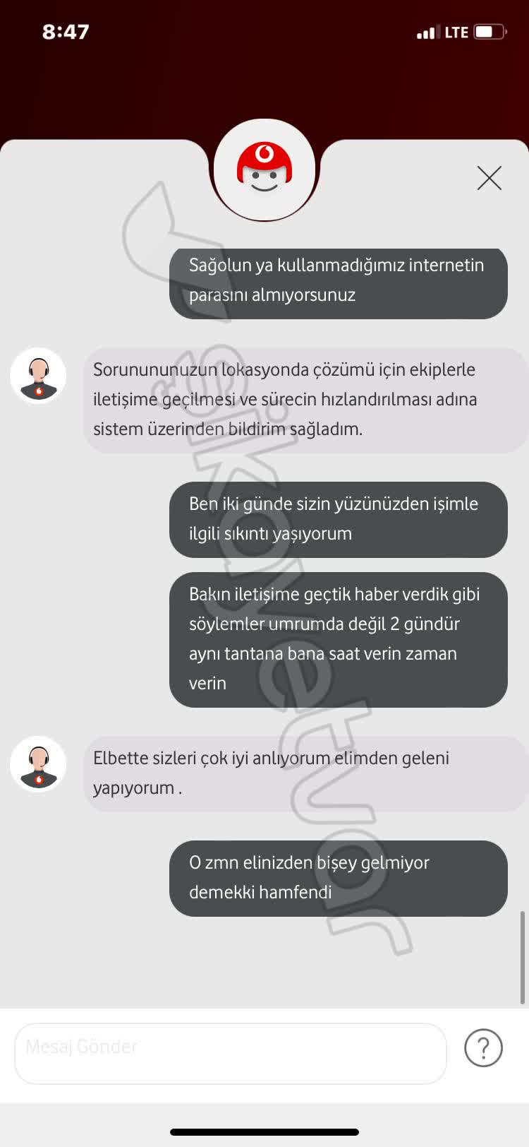 Vodafone Net Vodafone Ev İnterneti: Sürekli Kesinti Ve İletişim ...