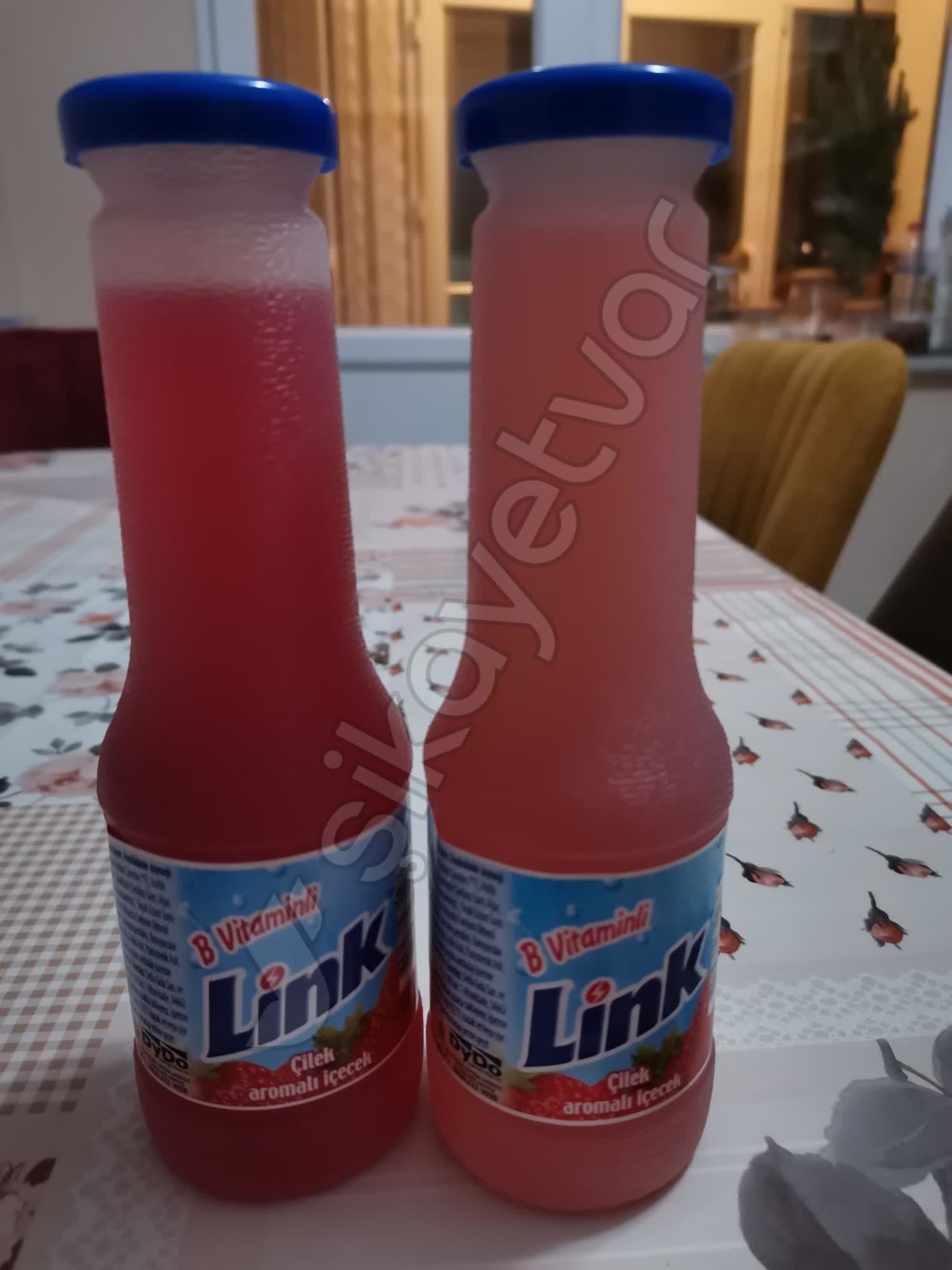 Link İçecek Farklı Renklerde İçecek Güvensizliği - Şikayetvar
