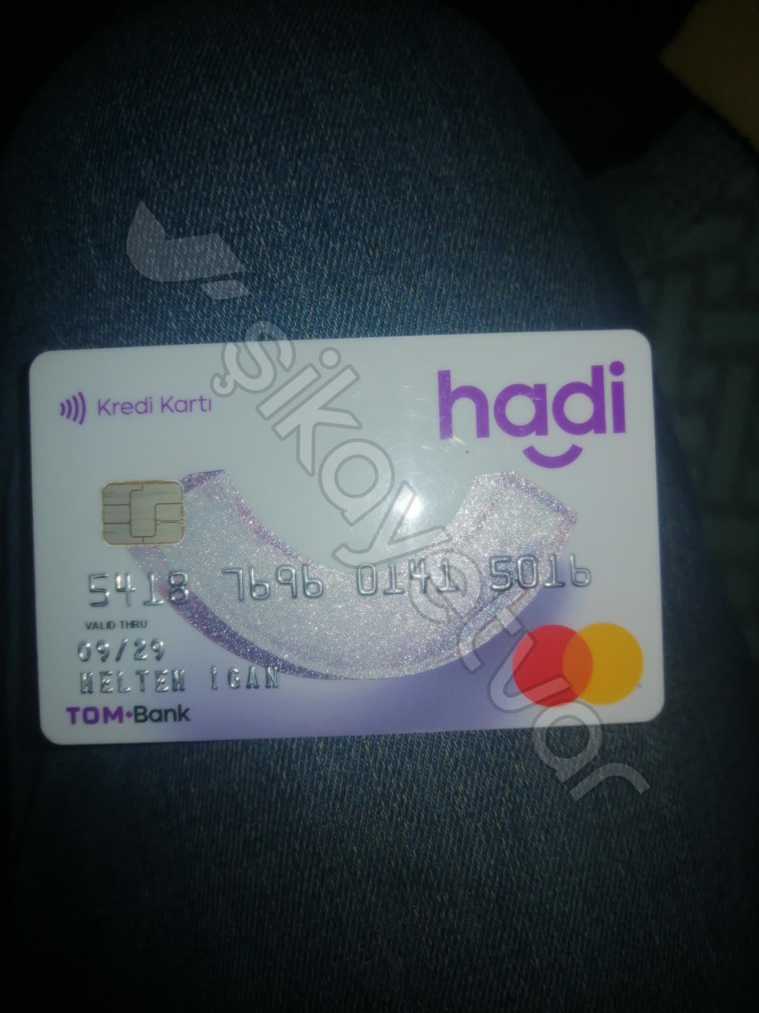 Hadi - TOMBANK Kredi Kartımın Habersiz Kapatılması - Şikayetvar