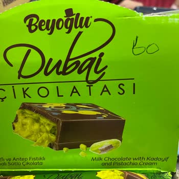 Beyoğlu Çikolata Dubai Çikolatası İçi Boş - Şikayetvar