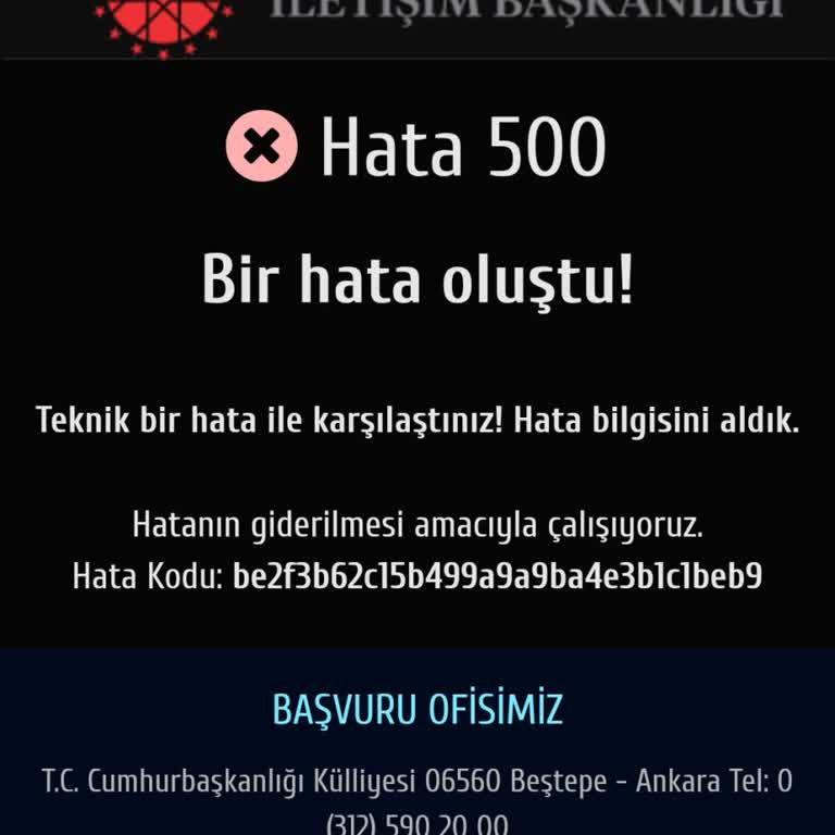 T. C. Cumhurbaşkanlığı CİMER Şikayeti - Şikayetvar