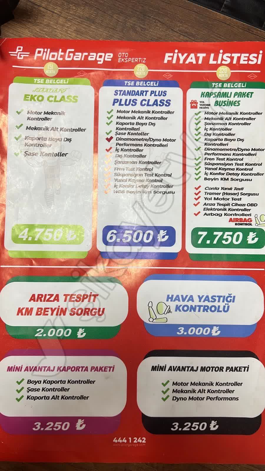 Pilot Garage Pilot Garage Ekspertiz Yanıltması: Yetersiz Hizmet Ve ...