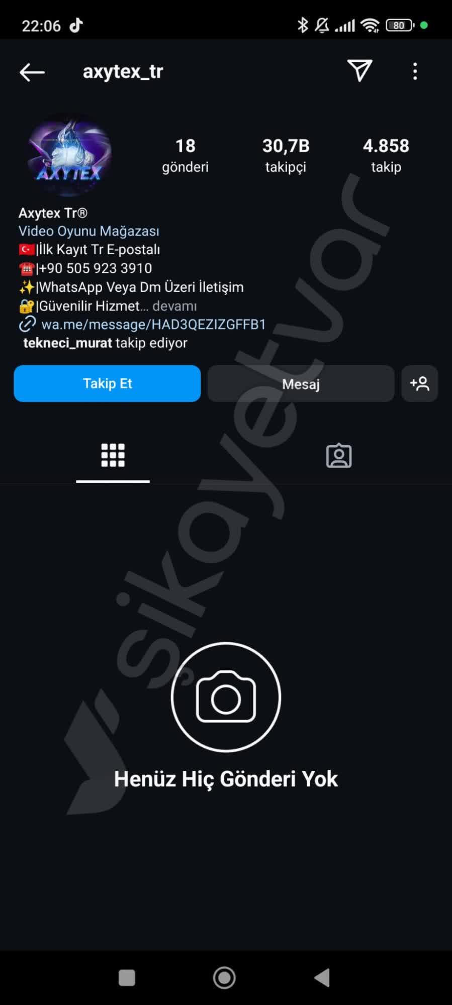 Axytex TR Yanıltıcı Fiyatlandırma Ve Ekstra Ücret Talebi - Şikayetvar