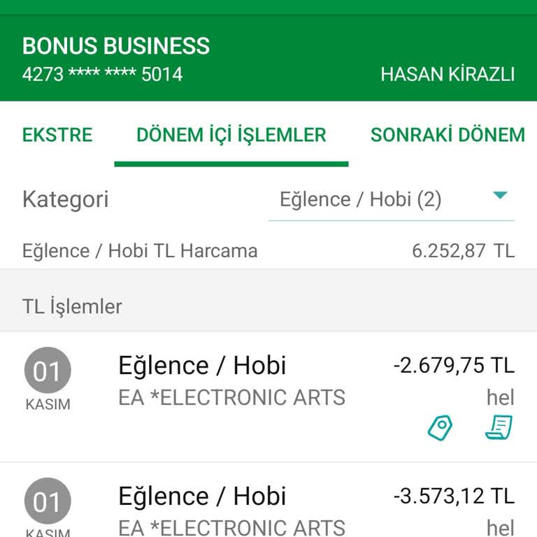 EA Sports Garanti Bankası Kartımda Yetkisiz Çekim Ve Acil İade Talebi ...