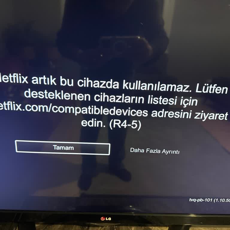 Netflix Artık Bu Cihazda Kullanılamaz Şikayetleri - Şikayetvar