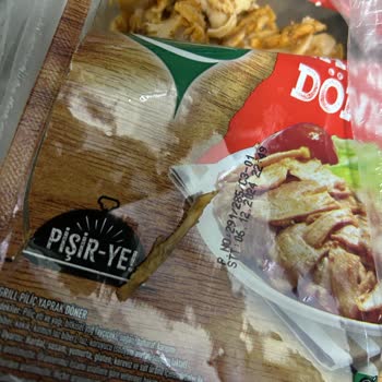 BİM Tavuk Dönerde Tehlikeli Sürpriz - Şikayetvar