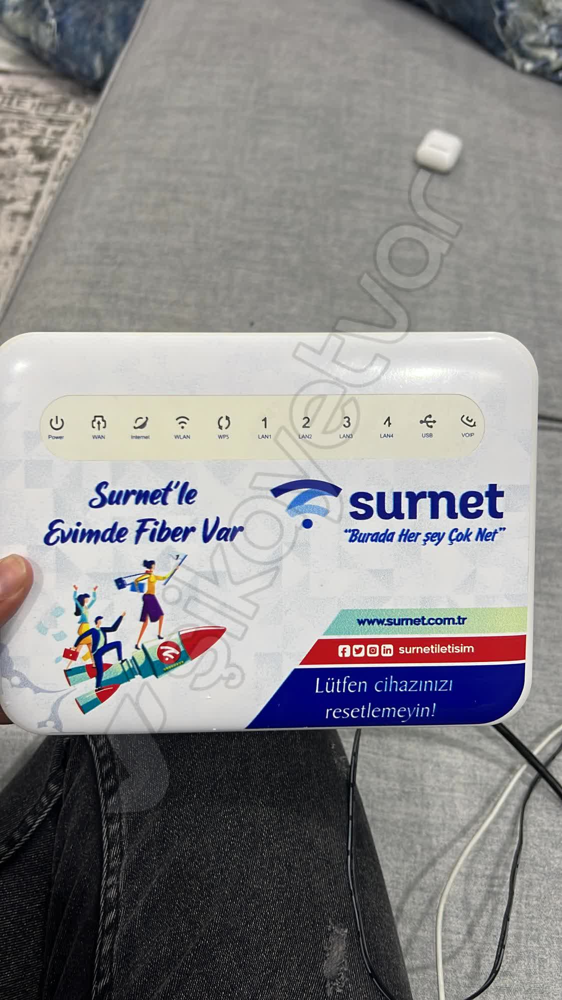 Surnet İnternet Bağlantı Sorunu Ve Geciken Teknik Servis - Şikayetvar