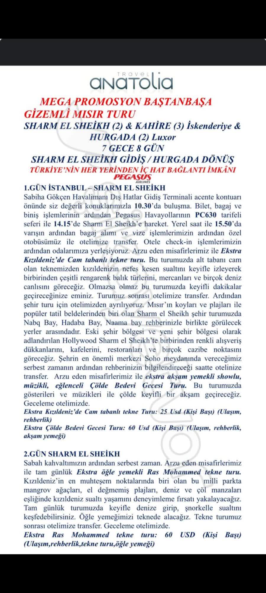 Tatilbudur Mısır Turunda Yaşanan Kabus: Ekstra Turların Zorunluluğu ...